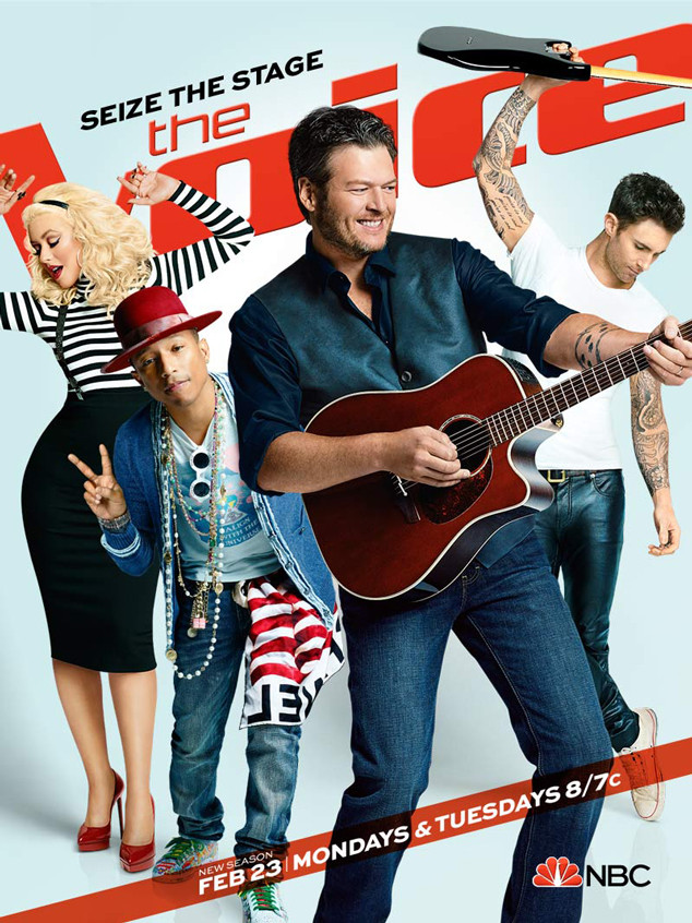 Veja os pôsteres da nova temporada do “The Voice EUA”, com Christina ...