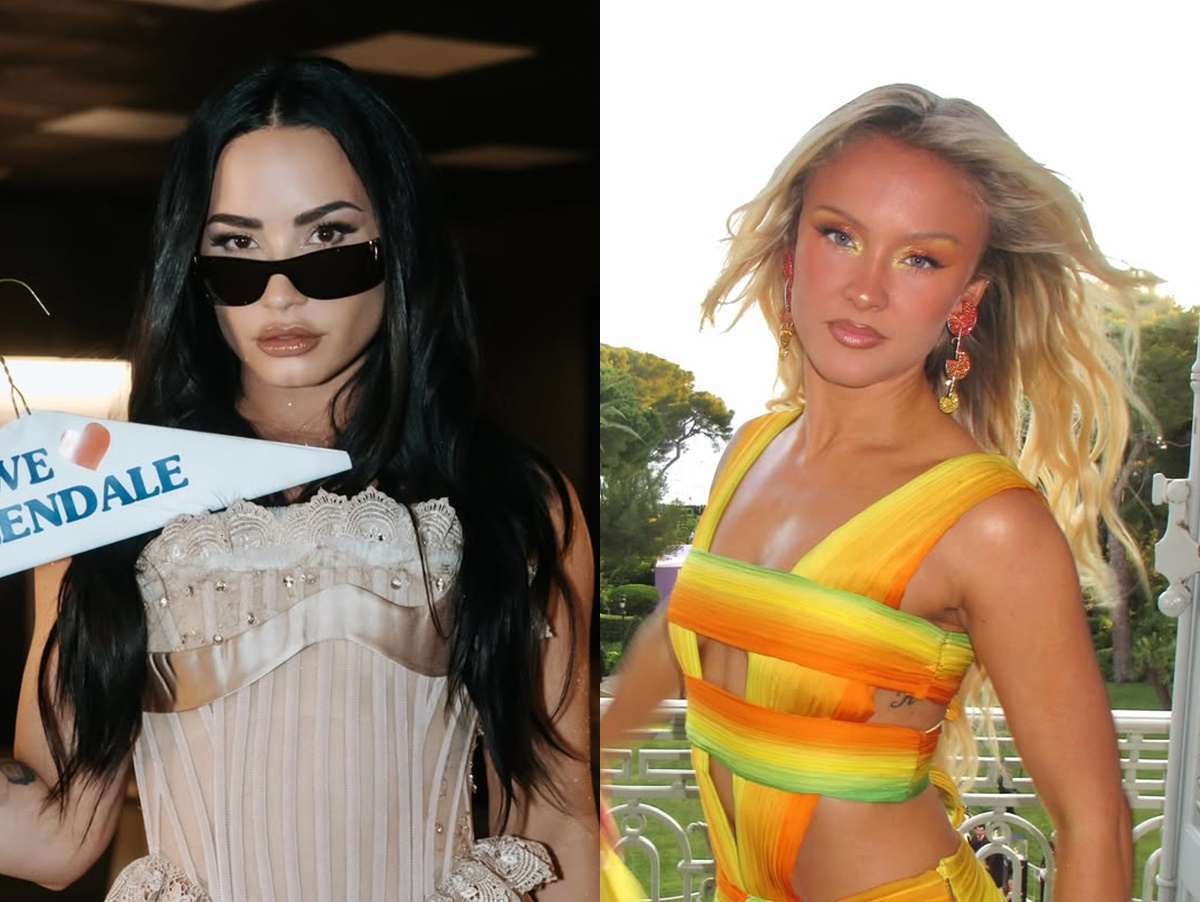 Atrações do Rock in Rio, Demi Lovato e Zara Larsson surgem juntas em ...